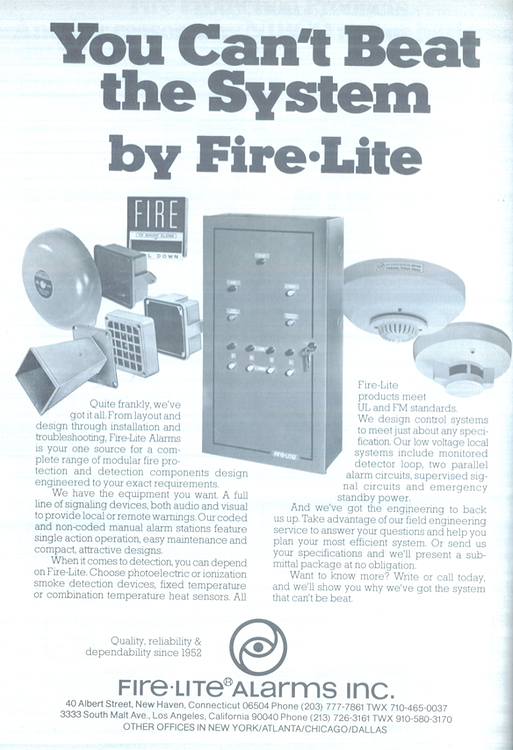 LOTS of Old Brochures - General Fire Alarm Media - The Fire Panel Forums