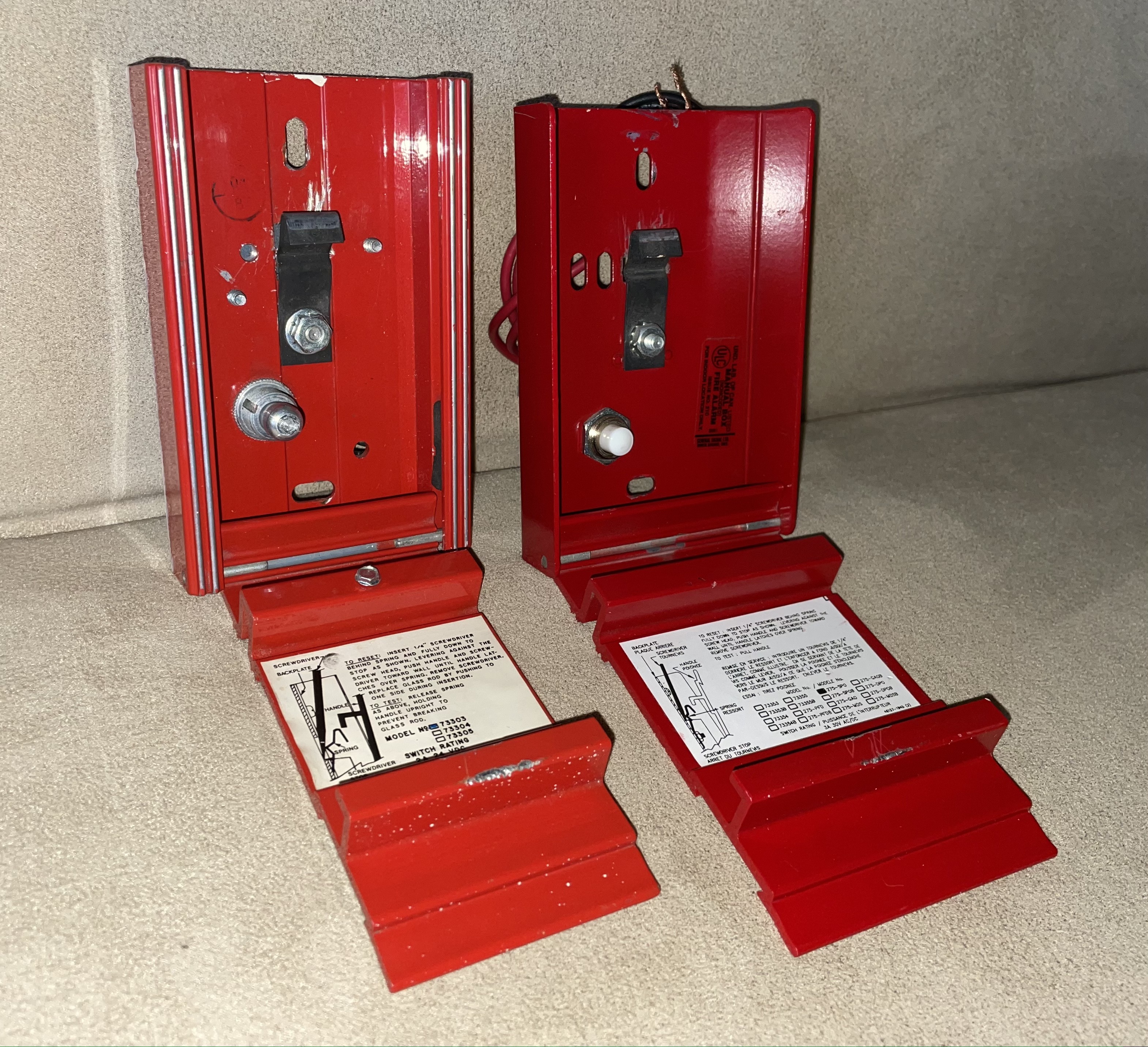 Old Mirtone Pull Station - Model Number? - Fire Alarm General ...
